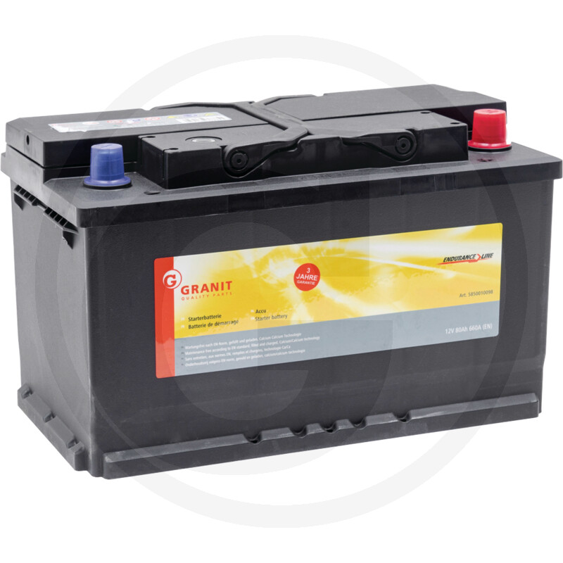 Akumuliatorius Granit Endurance Line 12 V / 80 Ah 315 x 175 x 190 mm ...