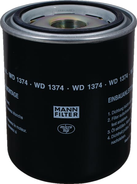 Hidraulikos filtras MANN-FILTER WD1374