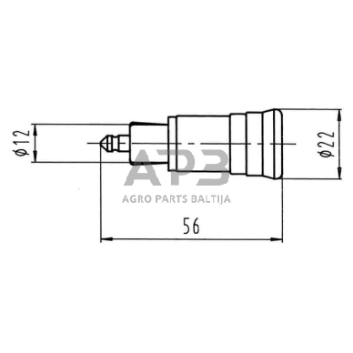 Kištukas 2 kontaktų ERICH JAEGER 251002JAE
