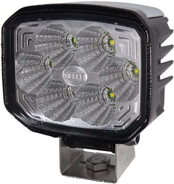 LED darbo žibintas kvadratinis 22W, 1300lm, 12/24V, 112x62x129mm 6 LED Hella 1GA996288001