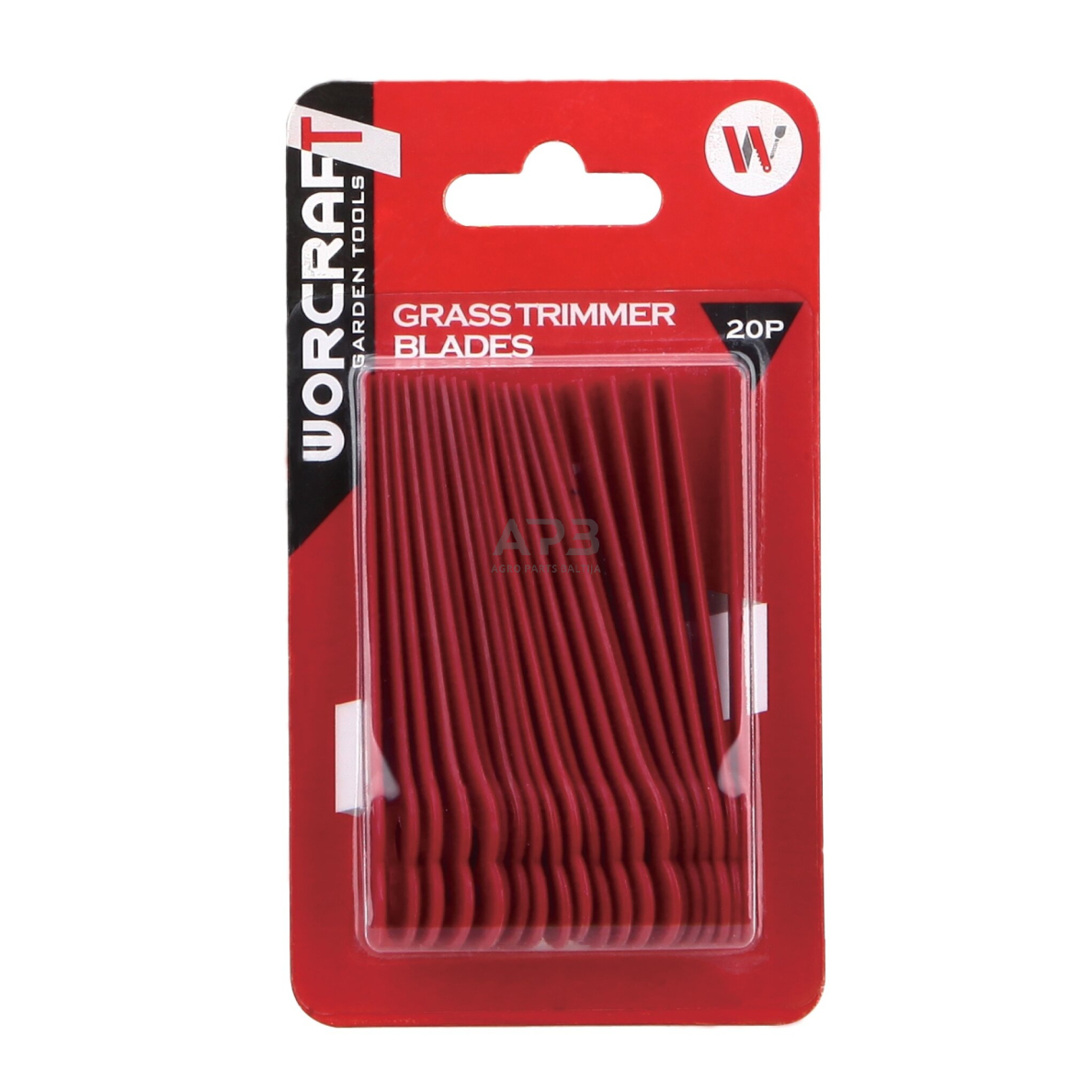 Nailoninių pjovimo peilių rinkinys trimeriui 20vnt