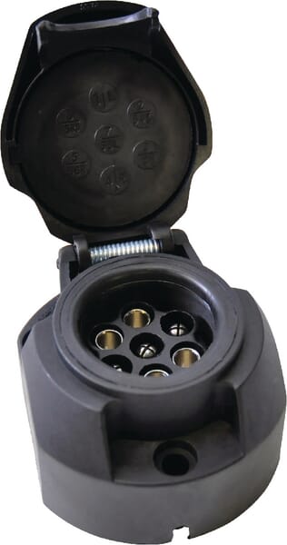 Priekabos rozetė 7 kontaktų LA403003