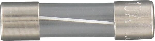 Saugiklis stiklinis 10A, 20mm Siba ZEK52010000 10vnt