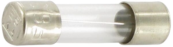 Saugiklis stiklinis 6.3A, 20mm 10x SI23501