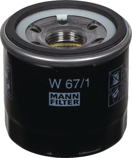 Tepalo filtras MANN-FILTER W671